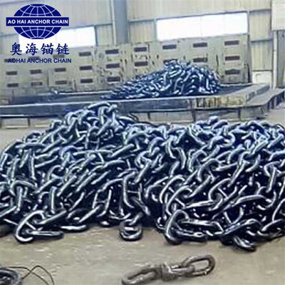 China largest ship marine anchor chain jiangsu aohai anchor chain factory manufacturer supplier