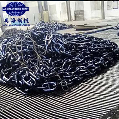 China largest ship marine anchor chain jiangsu aohai anchor chain factory manufacturer supplier