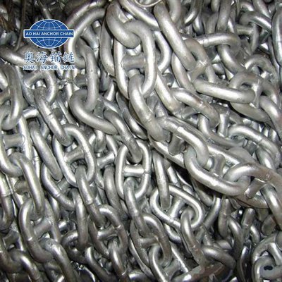China largest and best jiangsu aohai ship anchor chain factory with NK BV KR certificate supplier