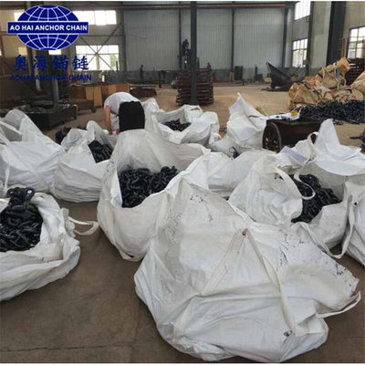 China largest and best jiangsu aohai ship anchor chain in stocks with CCS ABS NK certificate supplier