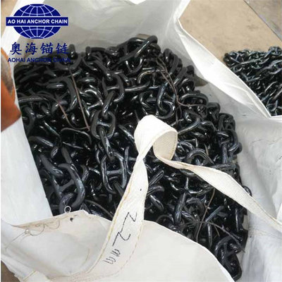 China largest and best jiangsu aohai ship anchor chain in stocks with CCS ABS NK certificate supplier