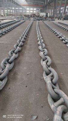 aohai 76mm 78mm  87mm anchor chain in stocks with ABS CCS KR certificate supplier