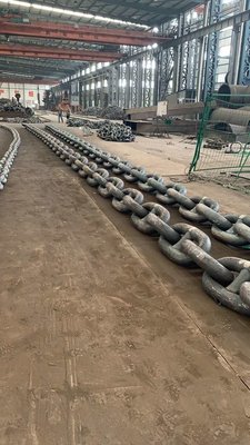Qingdao Aohai Shipping Equipment aohai 81mm marine ship anchor chain supplier