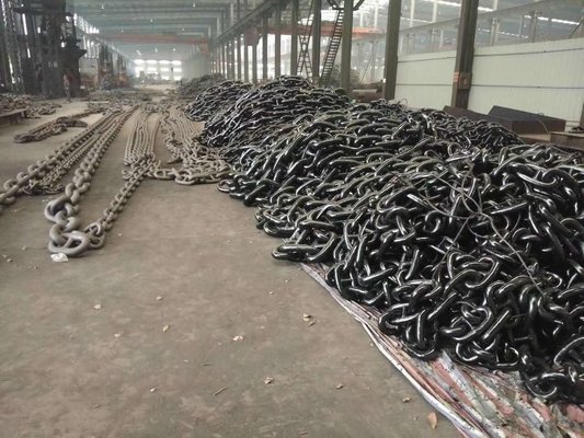 Qingdao Aohai Shipping Equipment aohai 81mm marine ship anchor chain supplier