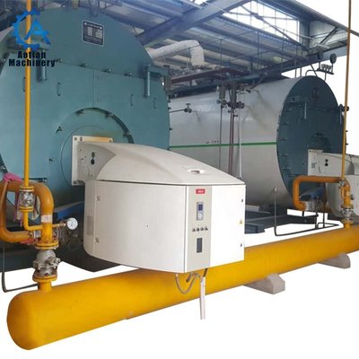 Paper Mill Automatic Industrial Gas Steam Boiler Boiler With Iron For Paper Making Machine