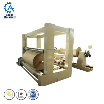 Paper Roll Slitter Rewinder Frame Type Paper Rewinding Machine For Making Toilet Paper