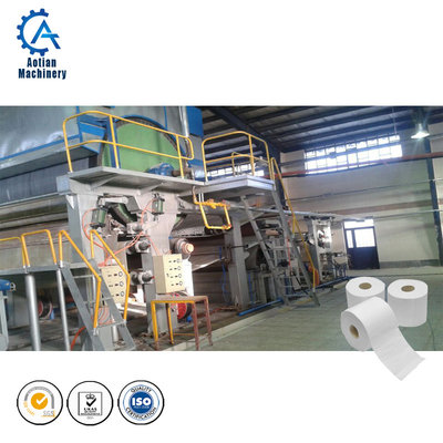 Paper Mill Wheat Straw Pulp Making Production Line Toilet Paper Making Machine for Sale