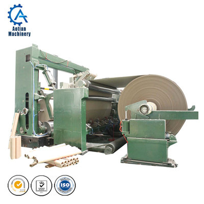 High Speed Frame-Type Paper Slitter Rewinder Toilet Paper Roll Rewinding Machine