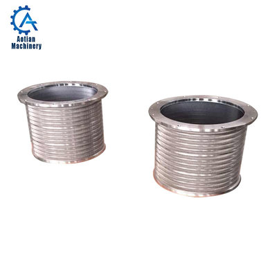 Paper Pulp Making Machines Stainless Steel Pressure Screen Basket For Paper Mill