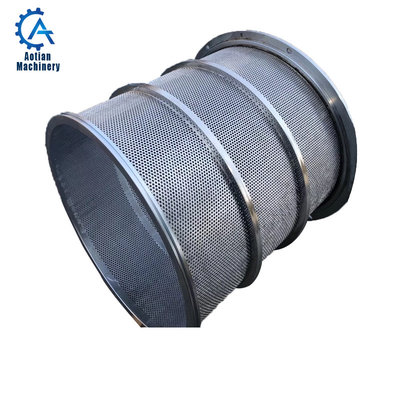 Paper Pulp Making Machines Stainless Steel Pressure Screen Basket For Paper Mill