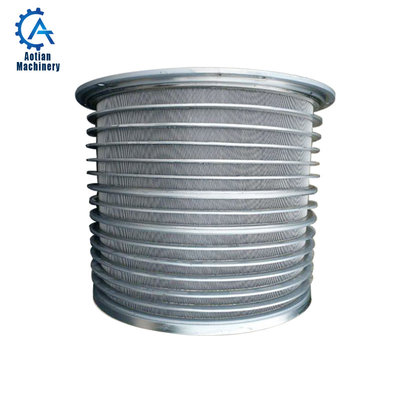 Paper Pulp Making Machines Stainless Steel Pressure Screen Basket For Paper Mill