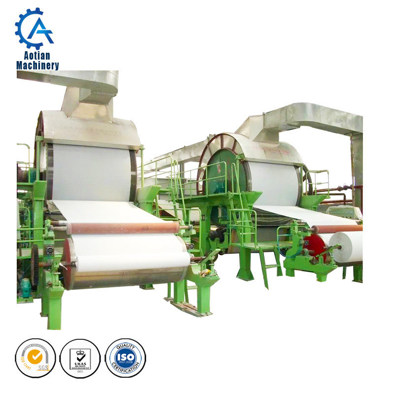 Automatic Toilet Paper Production Machine Line Waste Paper Pulp Tissue Tolet Paper Machine