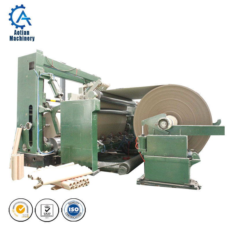 High Speed Frame-Type Paper Slitter Rewinder Toilet Paper Roll Rewinding Machine