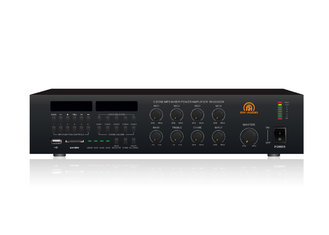 China RH-AUDIO PA System 5 Zone Amplifier With SD USB FM Tuner Player supplier