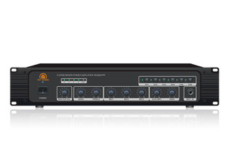 China RH-AUDIO Public Address System 6 Zone Mixer Amplifier supplier