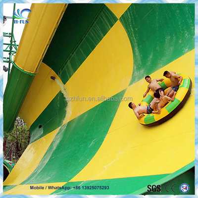 брезент 96" PVC 0.9mm сплоток Waterpark сплотка человека скольжения 6 аквапарк раздувной