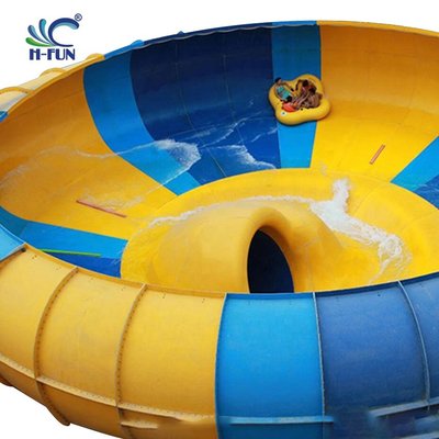 Трубка cloverleaf выпуска облигаций жары перекрытия для водных горок стеклоткани аквапарк оборудования парка aqua