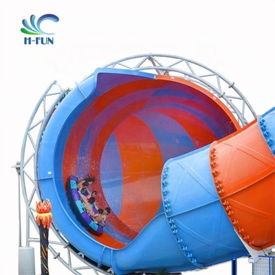 шлюпка сплотка водных горок брезента PVC 0.9mm с валиками для езды Boomerango Waterpark