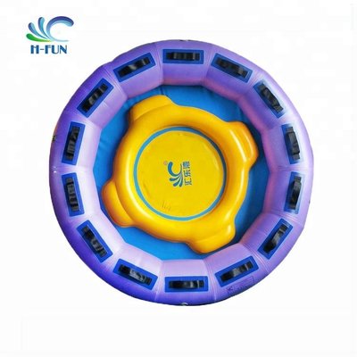 шлюпка сплотка водных горок брезента PVC 0.9mm с валиками для езды Boomerango Waterpark