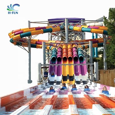 New Ergonomic Design Water Park Racer Mat for Octopus Water Slide water park equipment