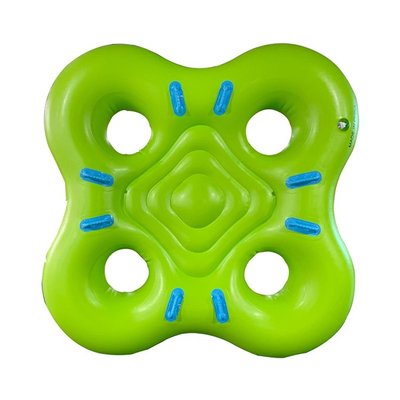 Трубки cloverleaf трубок скольжения waterpark нового дизайна раздувные с мягкой пусковой площадкой места для оборудования аквапарк