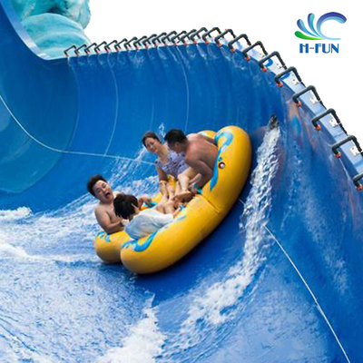 трубка водных горок 4 человеков для водных горок стеклоткани оборудования waterpark
