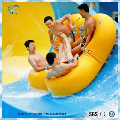 трубка водных горок 4 человеков для водных горок стеклоткани оборудования waterpark
