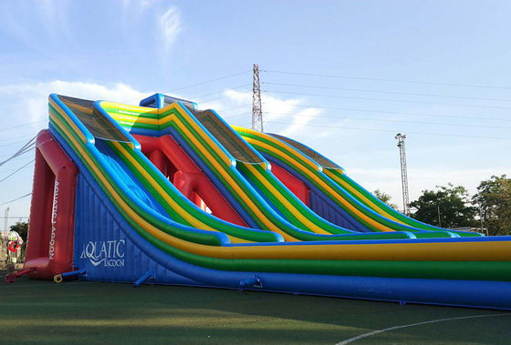 Сверхмощная гигантская водная горка надувные тобоганы de agua toboggan gonflable