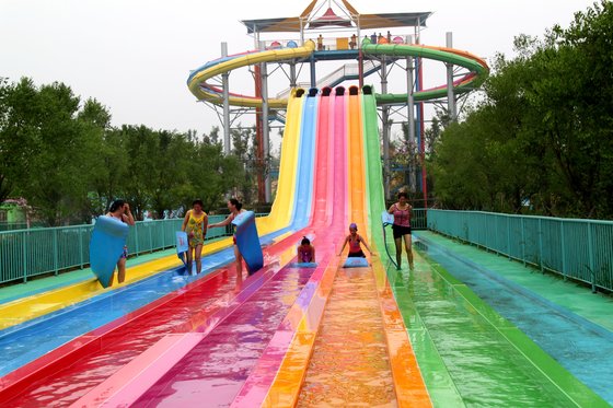Водные горки стеклоткани для детей и взрослых в aquapark, restort, бассейне гостиницы
