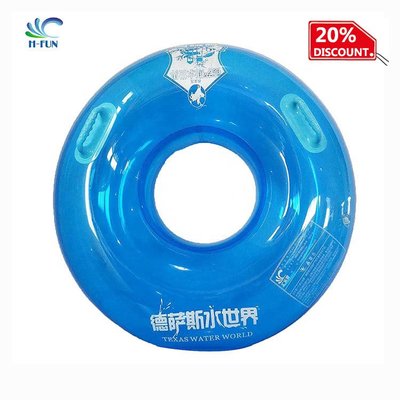 трубка аквапарк PVC 0.75mm одиночная плавая для цвета реки Multi