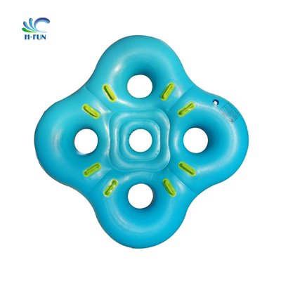 Safe design Water Park Cloverleaf Tube For giant fiberglass Water Slide