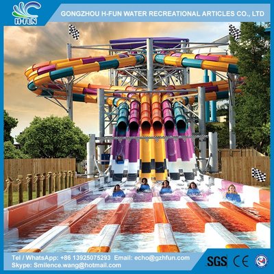 Циновка Waterslide слоя крышки Multi цвета дополнительная, ЕВА пенится циновки безопасности водных горок