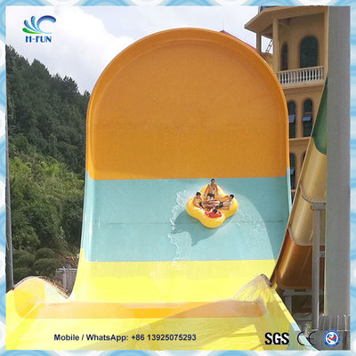 Heavy duty water park cloverleaf tube for aqua park water slide water park tube slides for sale