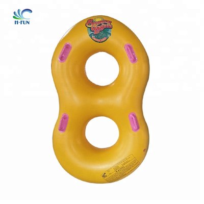 Customize Logo Extra Reinforced 5 Handle Water Park Slide Double Tube 8 Water Park tube