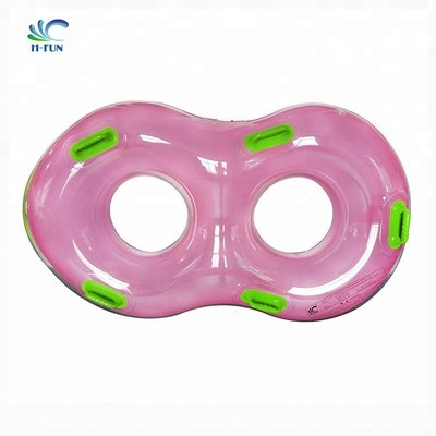 Customize Logo Extra Reinforced 5 Handle Water Park Slide Double Tube 8 Water Park tube
