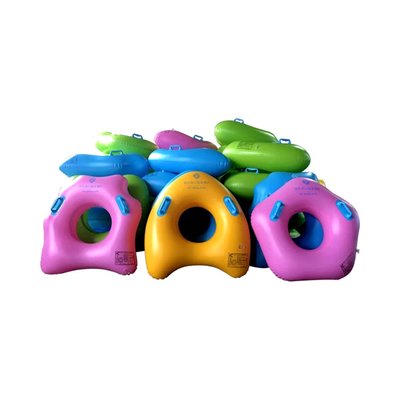 Inflatable single water park tube waterpark single slide tubes lazy river pool floater