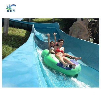 Big sale Two person water park fiberglass slide double tube