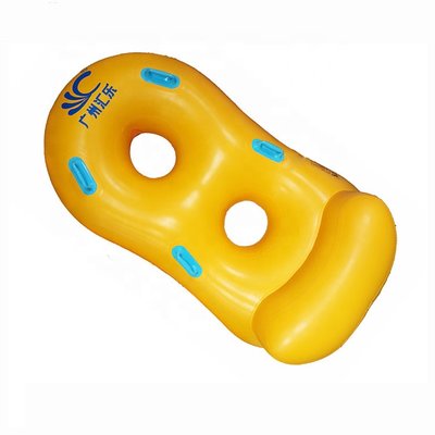 Big sale Two person water park fiberglass slide double tube