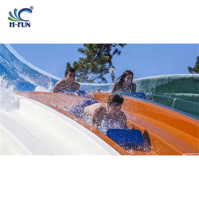 EVA Foam Water Slide Mat for Commercial Water Park Rainbow Water Slide