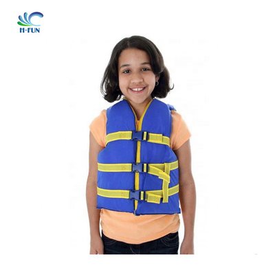 Vinyl Coated NBR Foam Water Park Life Vest Soft Durable