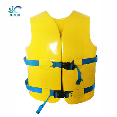 Vinyl Coated NBR Foam Water Park Life Vest Soft Durable