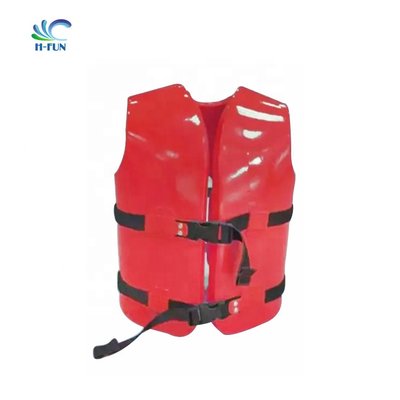 Vinyl Coated NBR Foam Water Park Life Vest Soft Durable
