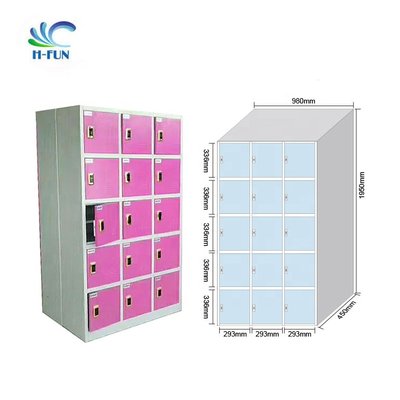 Электростатическое покрытие порошка стальные шкафчики rfid с keyless замком