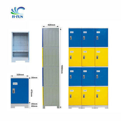 ABS Plastic school furniture backpack school bags blue school lockers