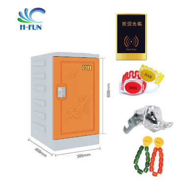 Blue High Tension ABS Plastic Custom Gym Lockers Assembly 20mm / 30mm