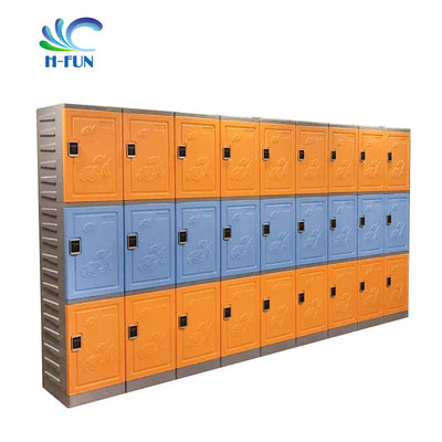 Waterproof ABS Plastic Storage Locker , Rfid Smart Card Heavy Duty Plastic Lockers With Master Key