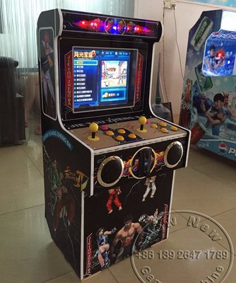 Multi Games Children Coin Operated Video Mini Arcade Cabinet Street Fighter Game Machine