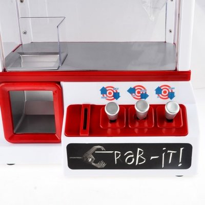 Grab-it Coin Operated Candy Grabber Toy Doll Prize Catcher Small Mini Cranes Claw Game Machine For Kids Children