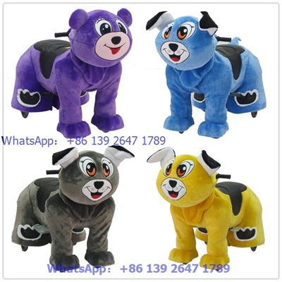 Kids entertainment in the mall coin operated battery power zippy animal kids ride on horse