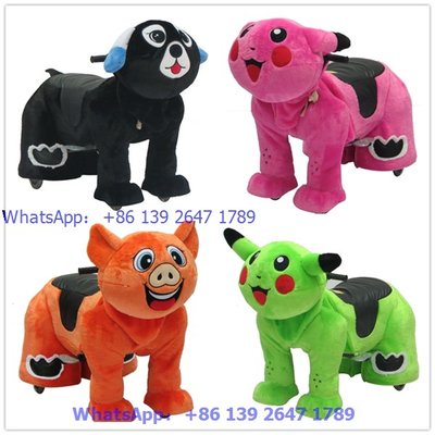 Token Coins operated zippy animal rides for mall and party